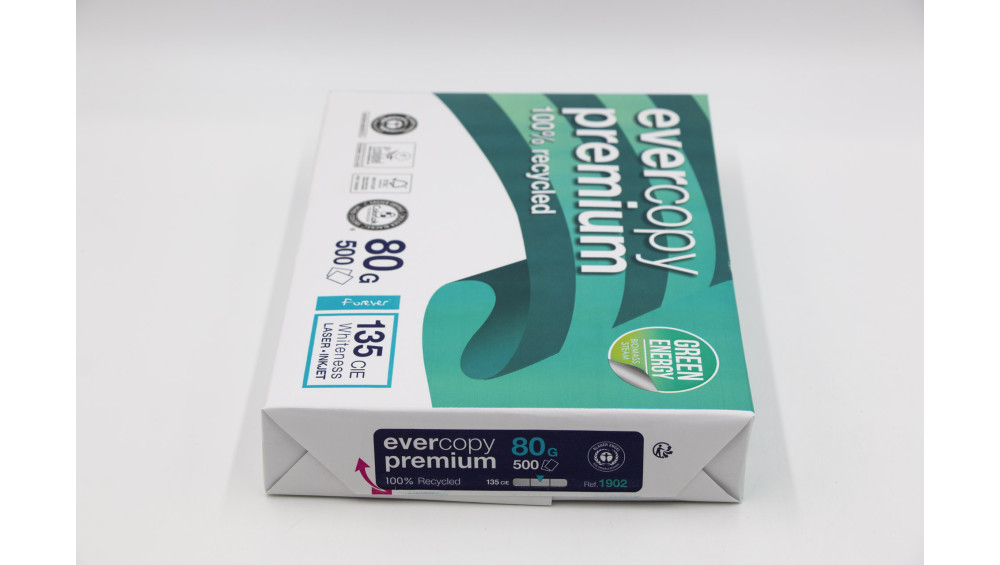 Ramette papier A4 Evercopy Premium Carton de 5 ramettes (2500 Feuilles)